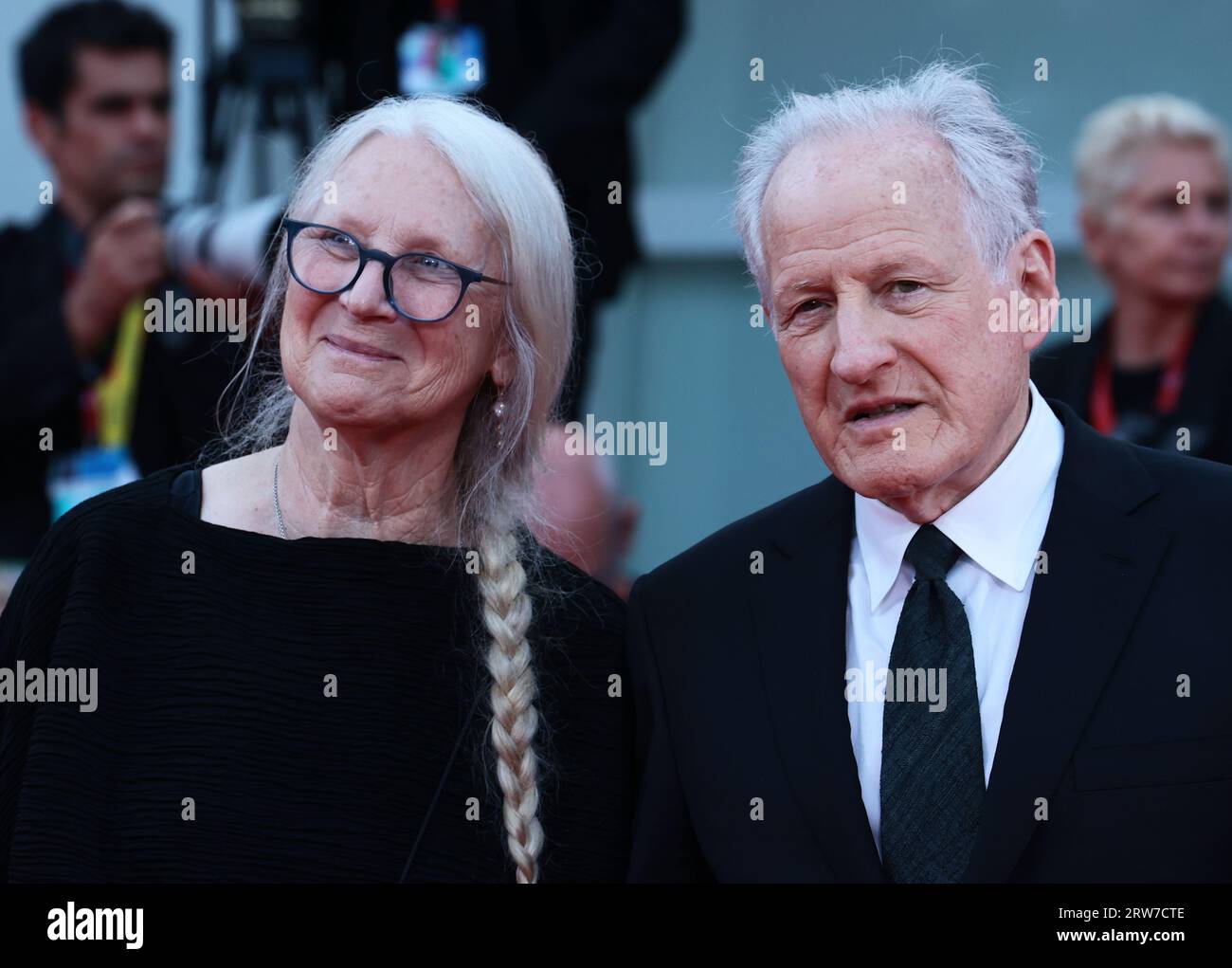 VENICE, ITALY - AUGUST 31: Michael Mann and Summer Mann attends a red ...