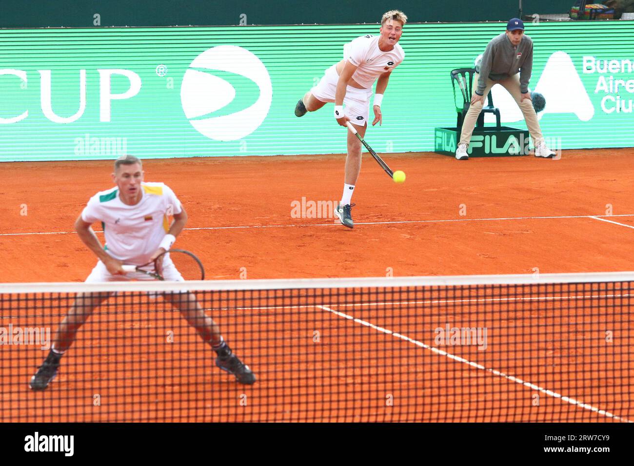 Buenos Aires, Argentina. 17th Sep, 2023. Edas Butvilas and Tadas ...