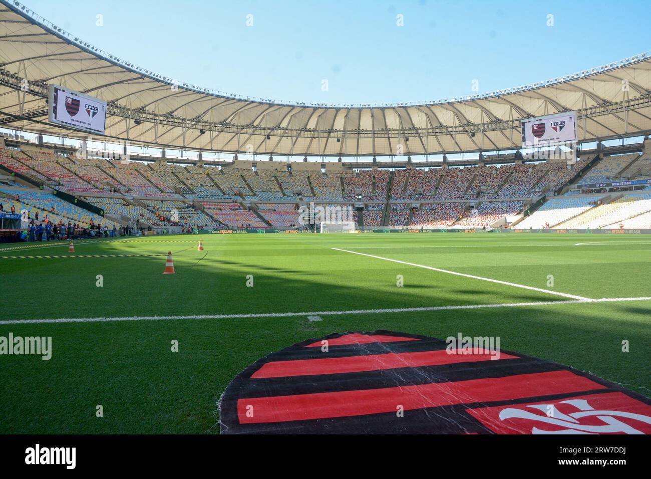 Rio De Janeiro, Brazil. 17th Sep, 2023. Flamengo and São Paulo hold the ...