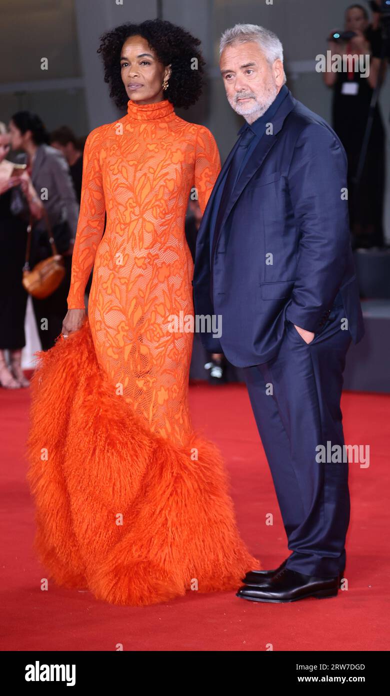 VENICE, ITALY - AUGUST 31: Virginie Silla and Luc Besson attends a red ...