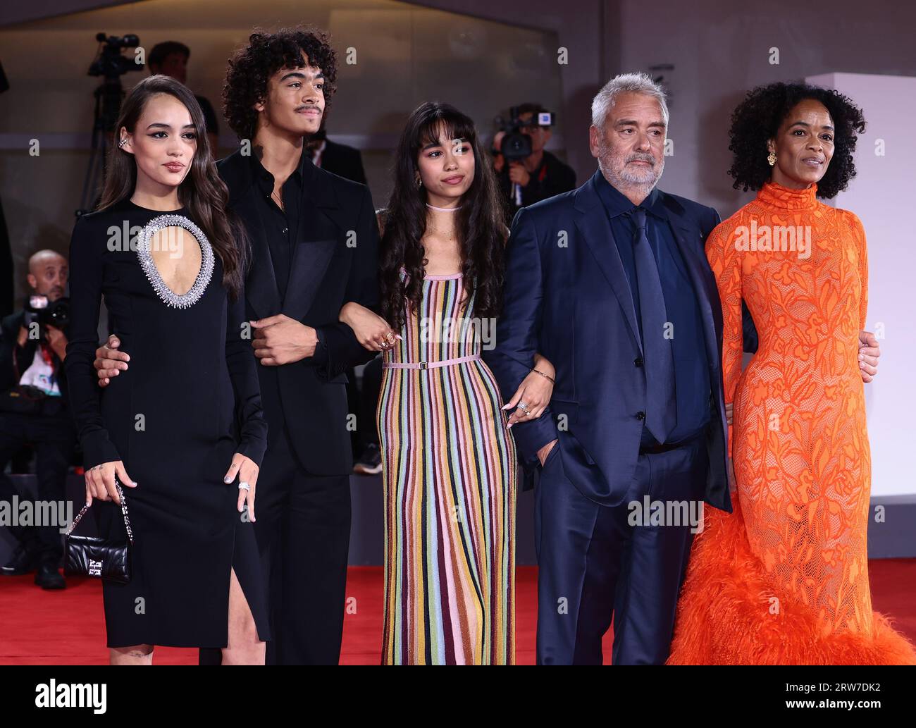 Luc besson and wife virginie silla hi-res stock photography and images ...