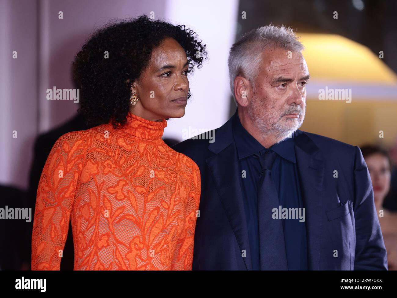 VENICE, ITALY - AUGUST 31: Virginie Silla and Luc Besson attends a red ...