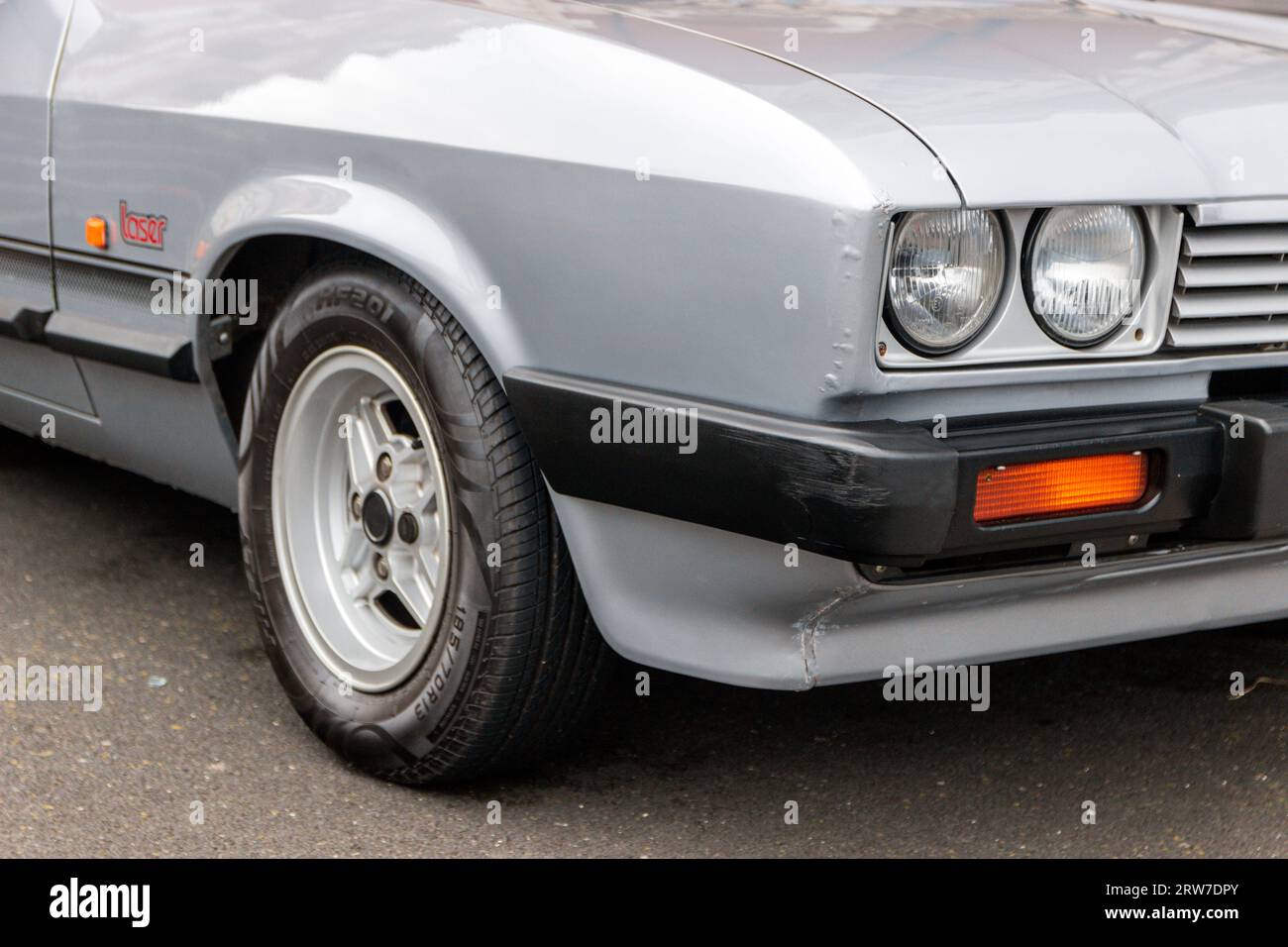 Ford Capri Laser. Blackpool Ford Day 2023 Stock Photo - Alamy