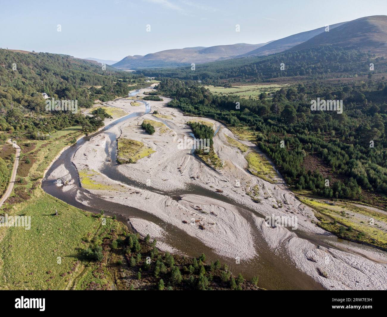 Aerial flood plain hi-res stock photography and images - Alamy