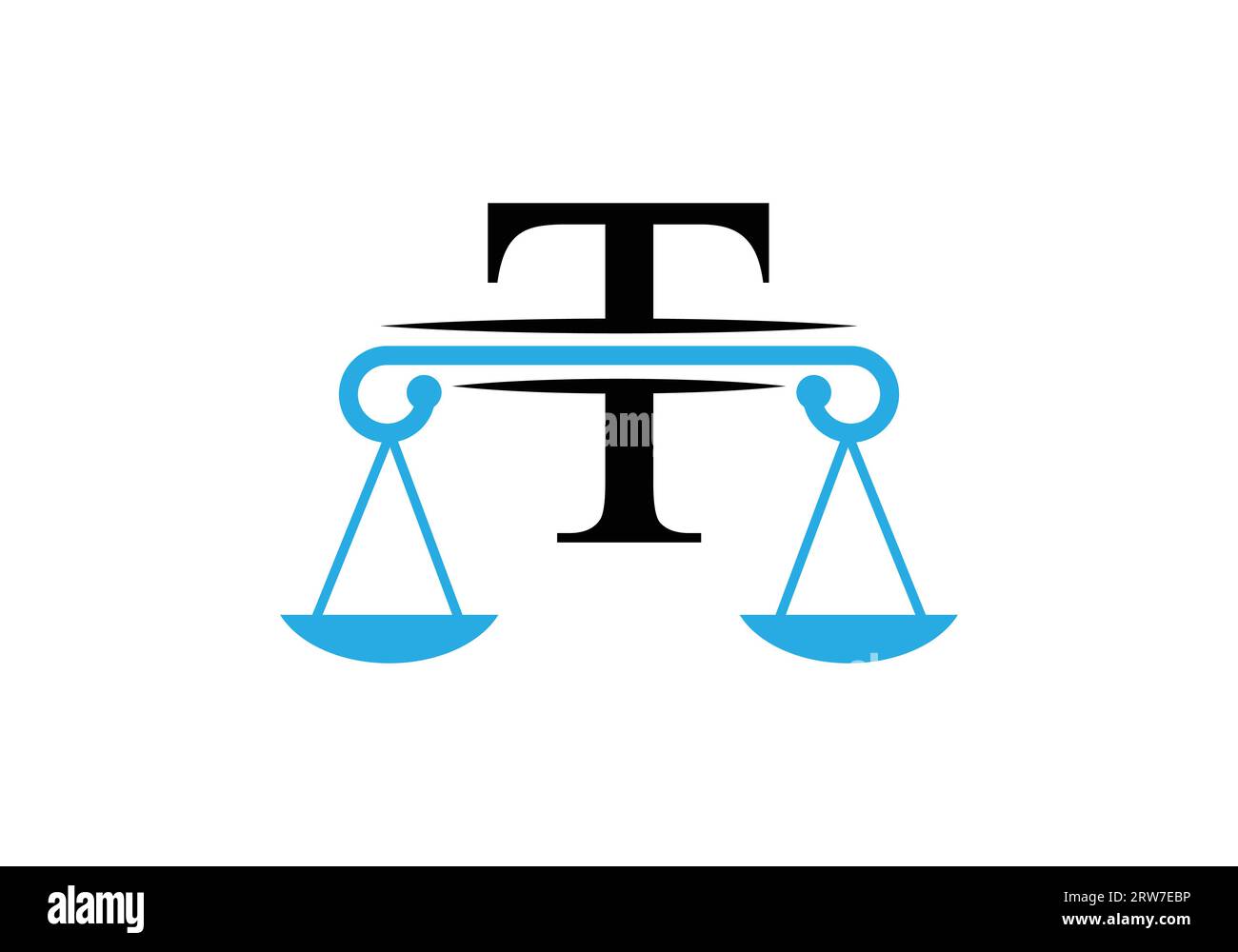 Letter T Law Firm Logo Design Vector Template Stock Vector Image & Art ...
