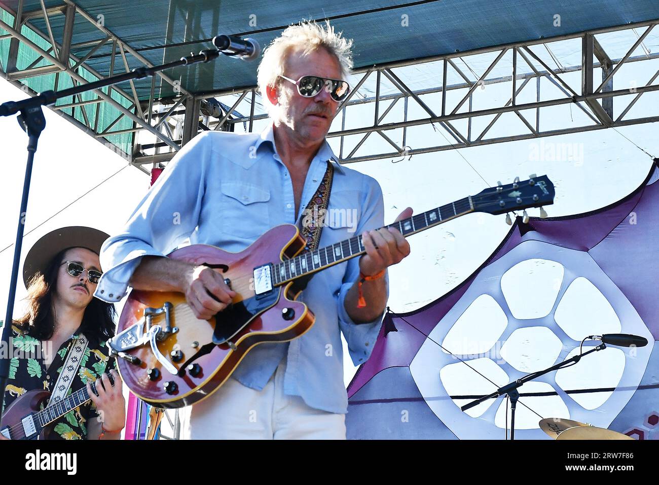 Felton, USA. 16th Sep, 2023. Tim Bluhm performs during the 2023 ...