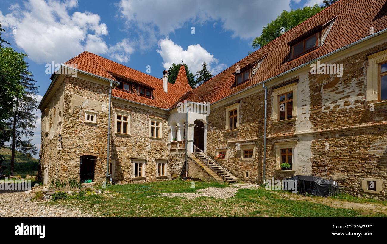 The Castle of Bethlen at Cris in Romania Stock Photo - Alamy