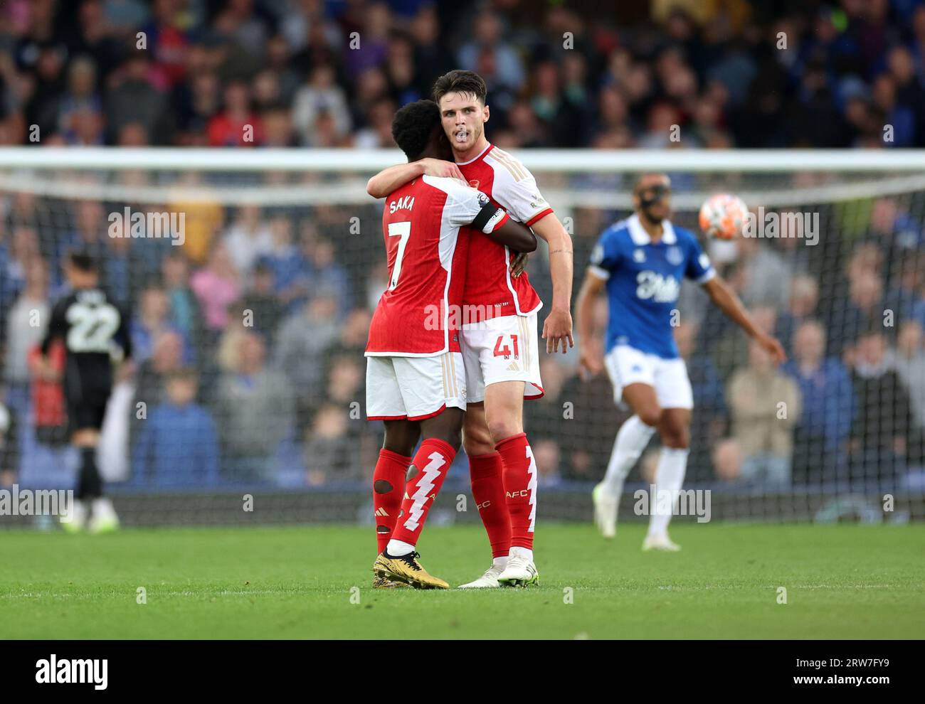 Bukayo saka arsenal 2023 celebrate hi-res stock photography and images ...