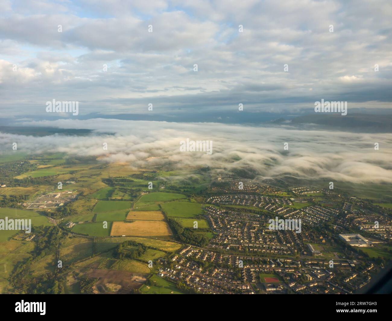 Birds eye view of glasgow hi-res stock photography and images - Alamy