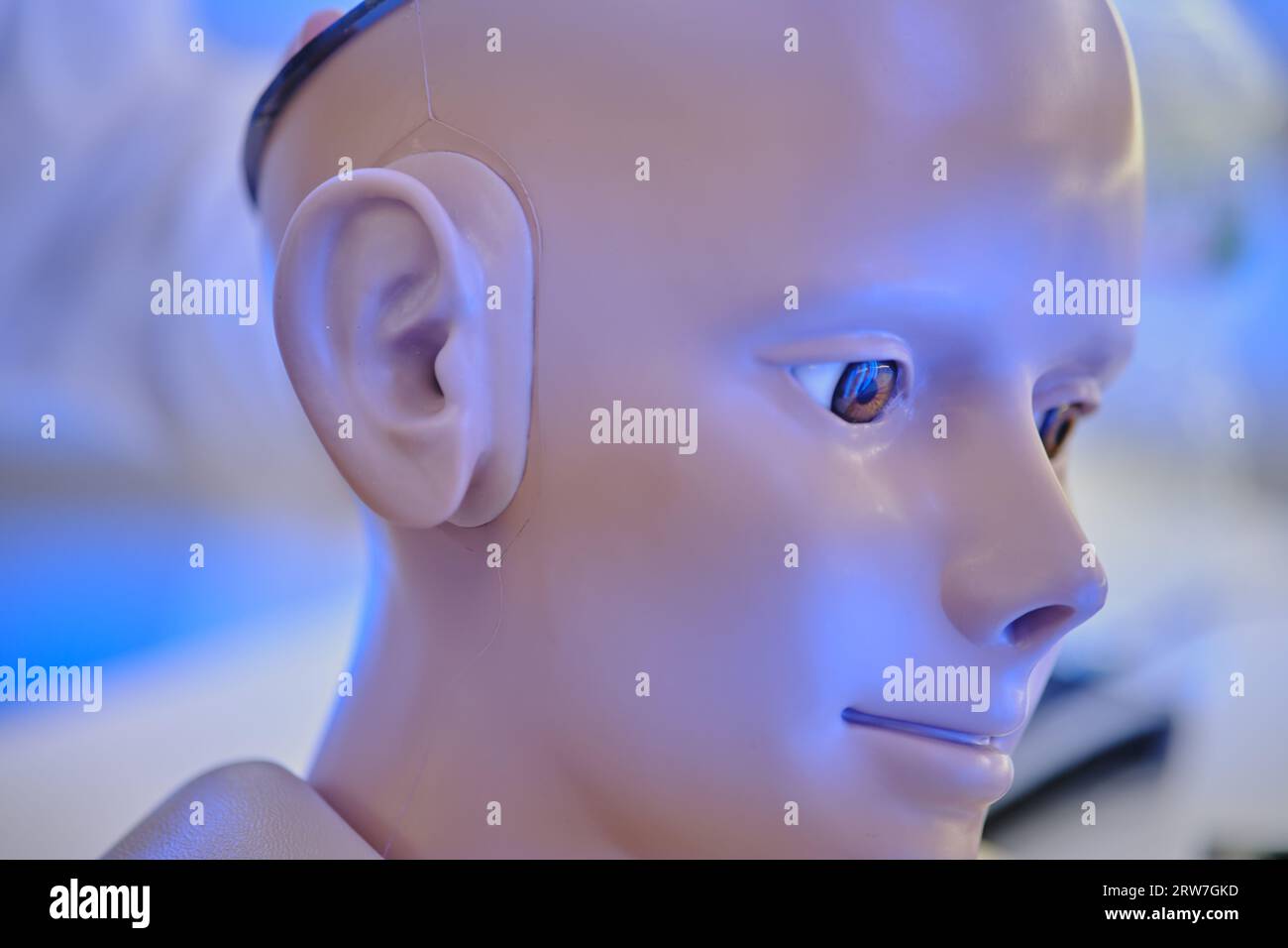 Humanoid robot in a laboratory hi-res stock photography and images - Alamy