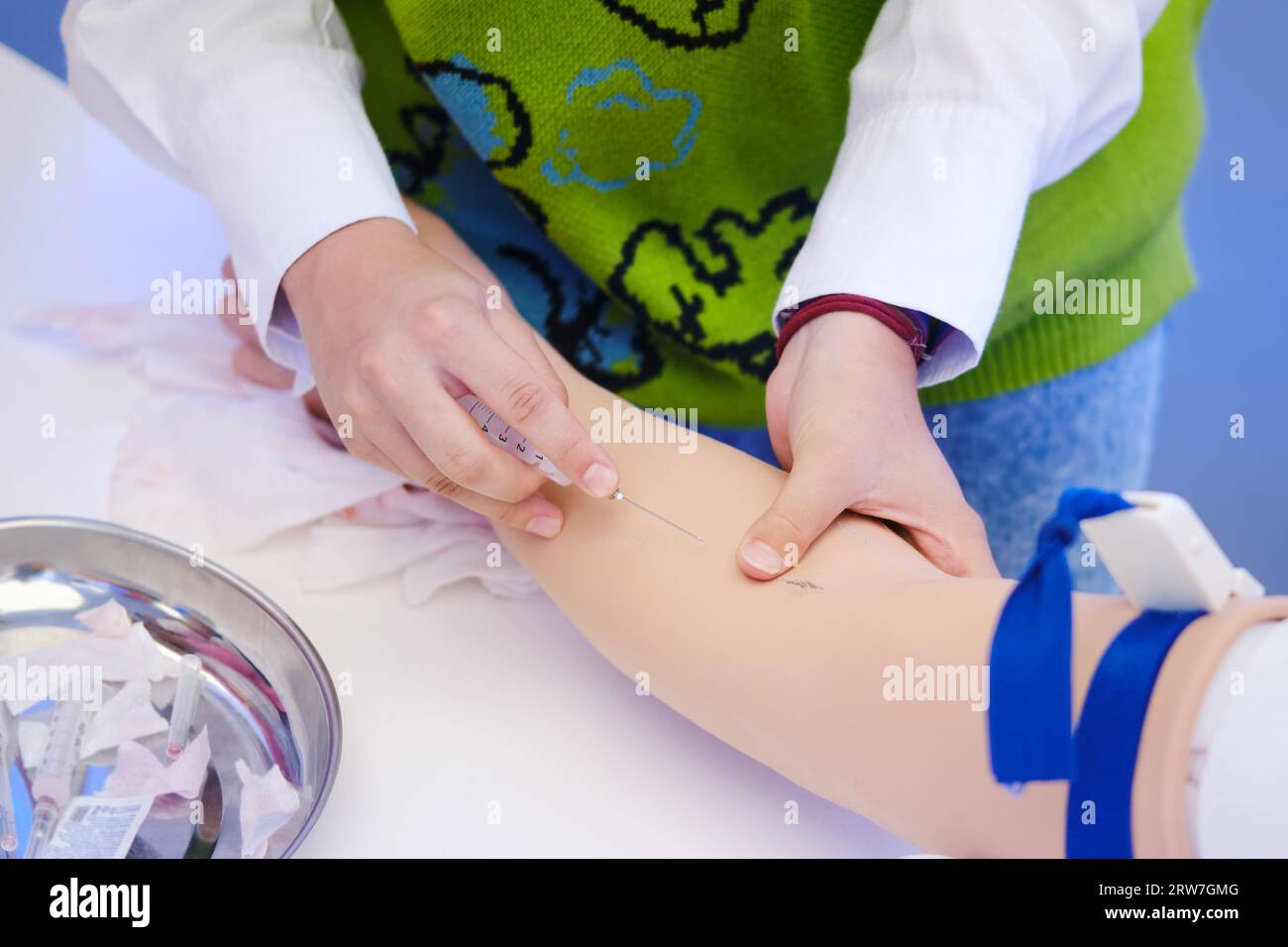 Blood collection training hi-res stock photography and images - Alamy