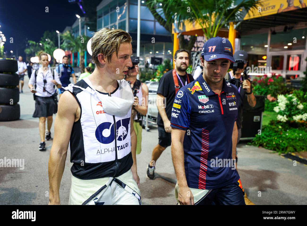 Singapore, Singapour. 17th Sep, 2023. LAWSON Liam (nzl), Scuderia ...