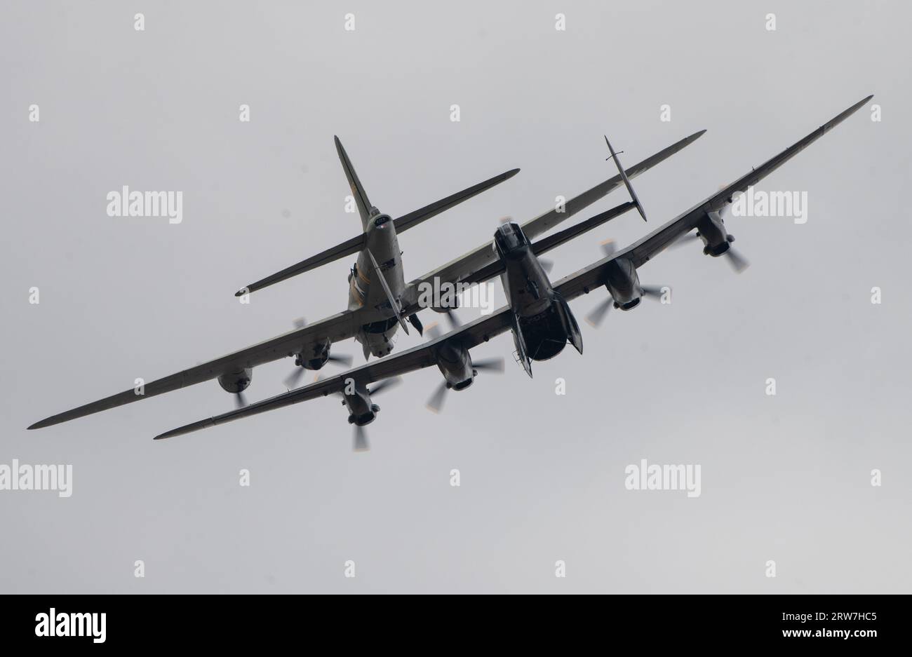 Boeing B-17G Flying Fortress ‘Sally B’ flies in a rare formation with ...