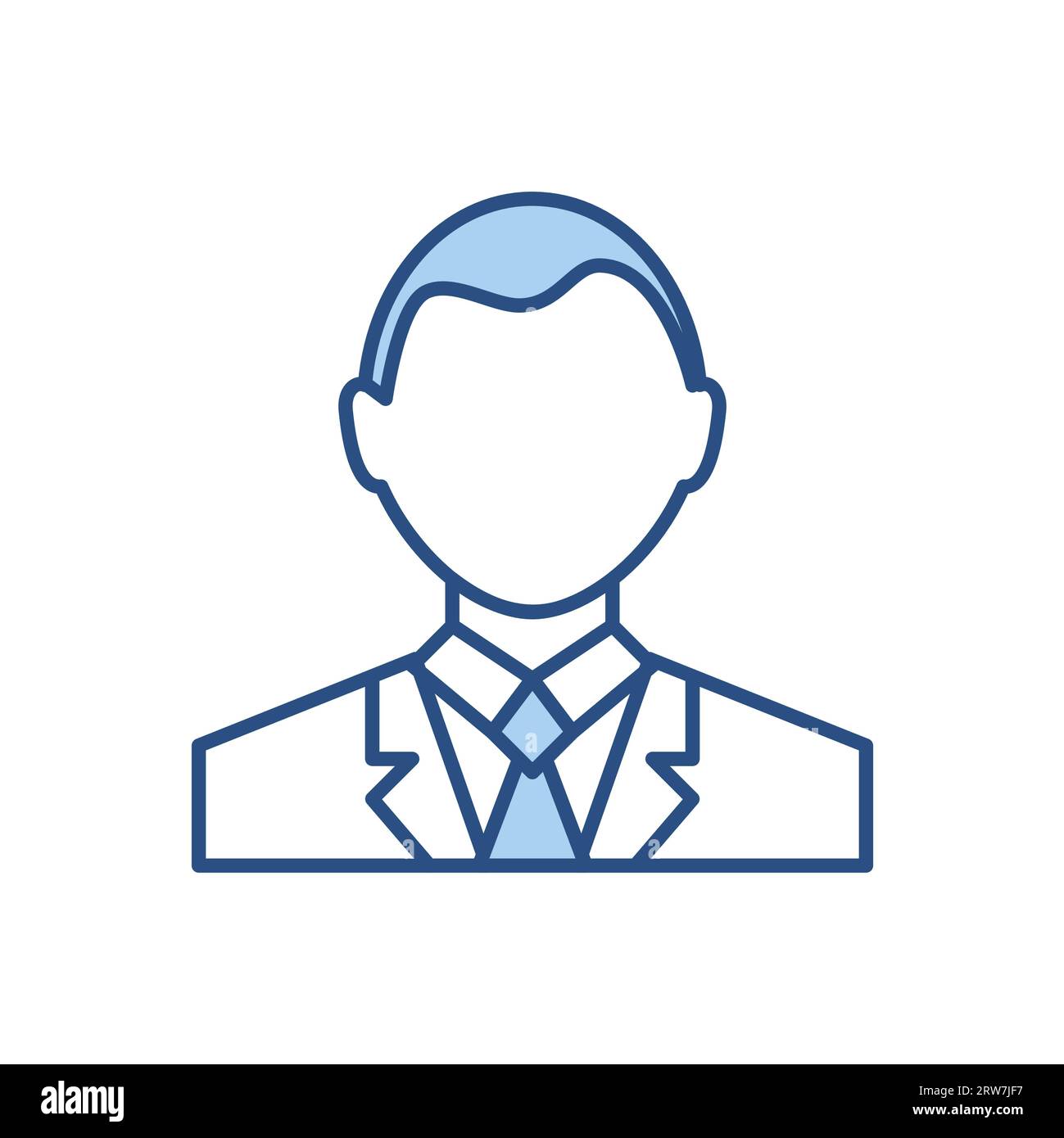 User related vector icon. Isolated on white background. Vector ...