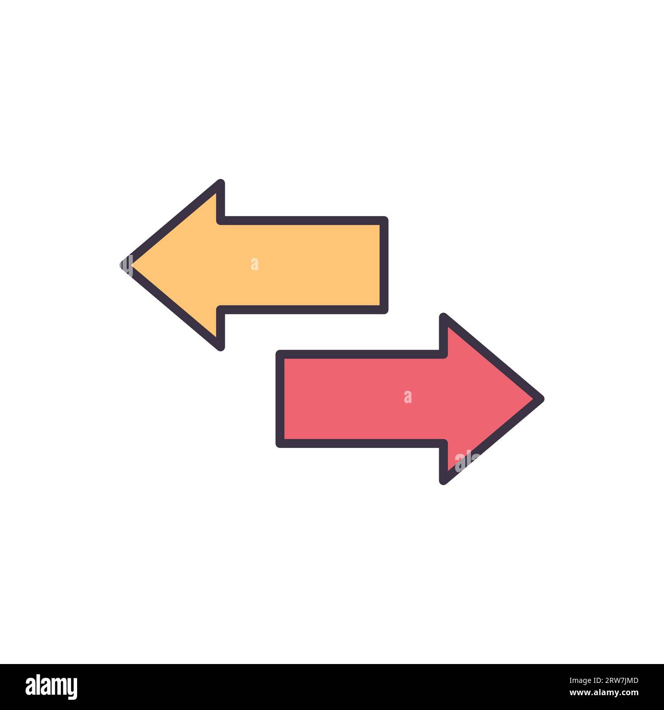 Align icon on white hi-res stock photography and images - Alamy