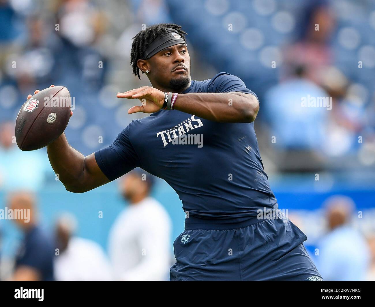 Nashville, TN, USA. 17th Sep, 2023. Tennessee Titans quarterback Malik ...