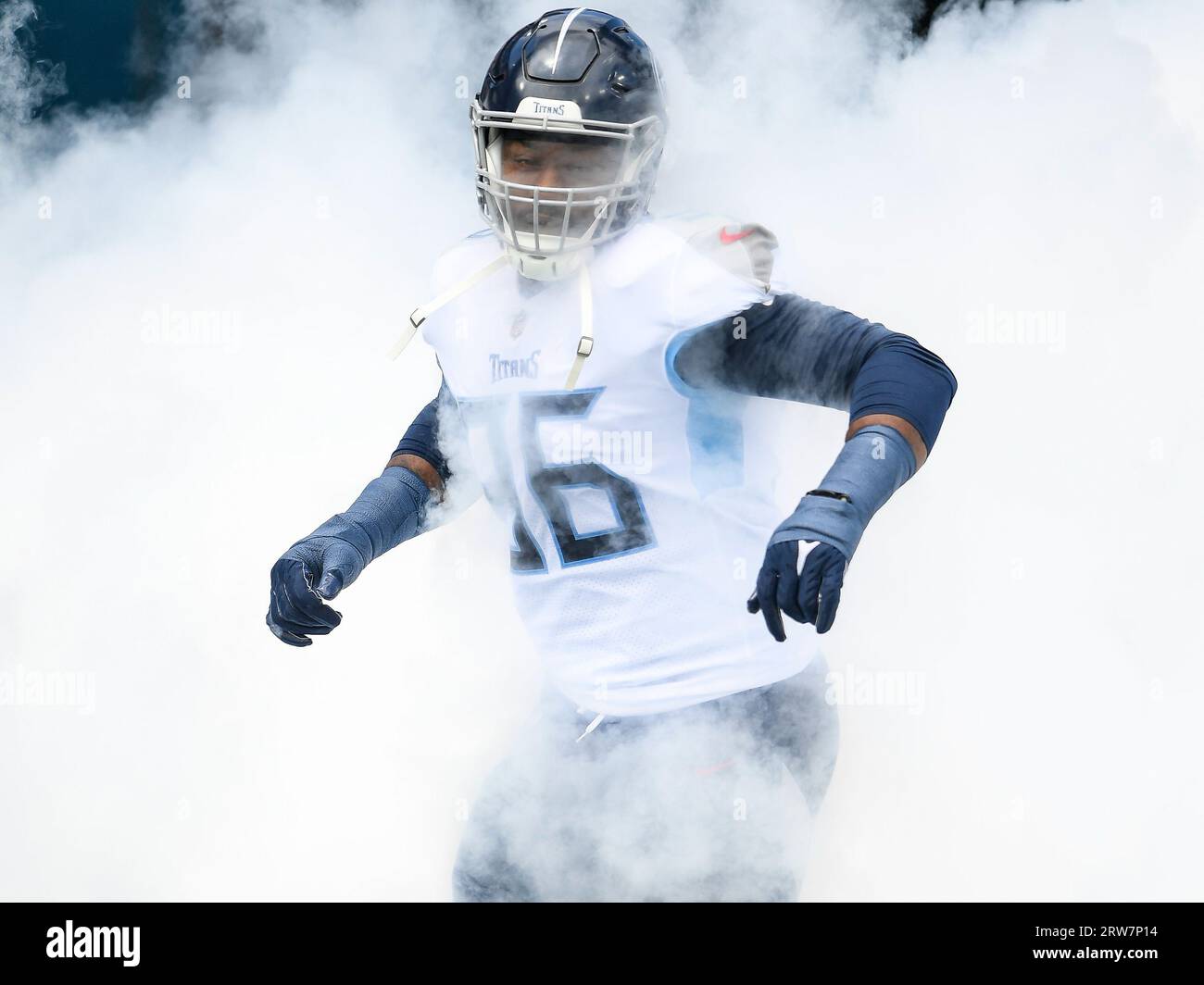 Nashville, TN, USA. 17th Sep, 2023. Tennessee Titans defensive end ...