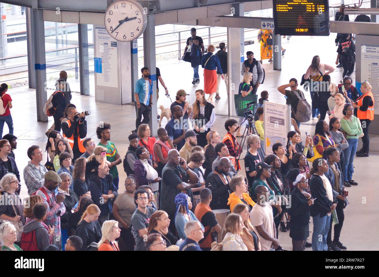 London, UK. 17th Sep, 2023. This Sunday 'Art on the Underground ...