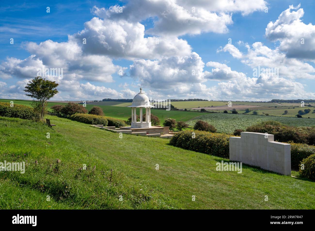 The Chattri on The South Downs at Patcham Nr Brighton East Sussex ...
