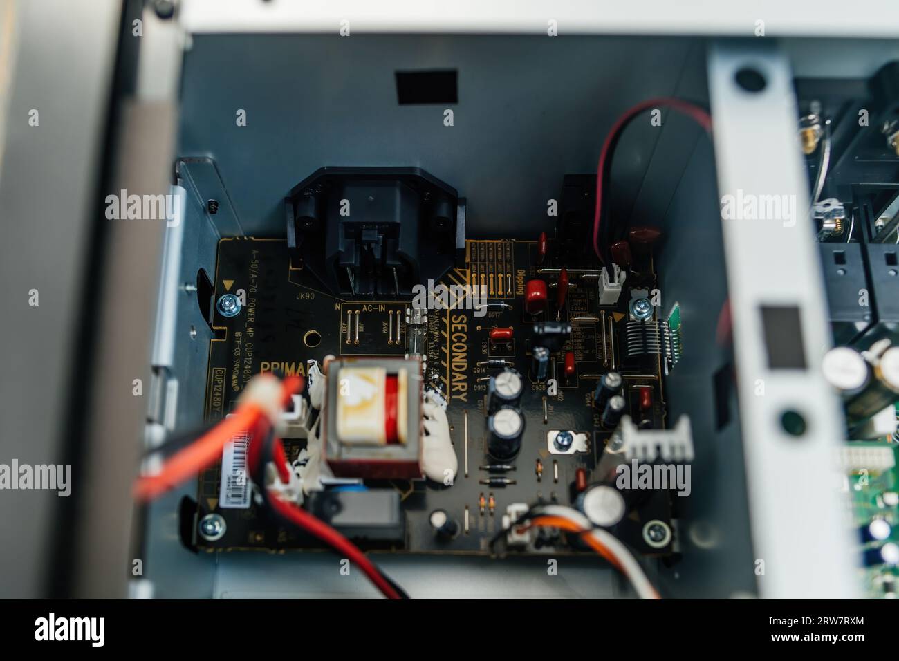 Munich, Germany - Sep 11, 2023: Internal view reveals the power ...