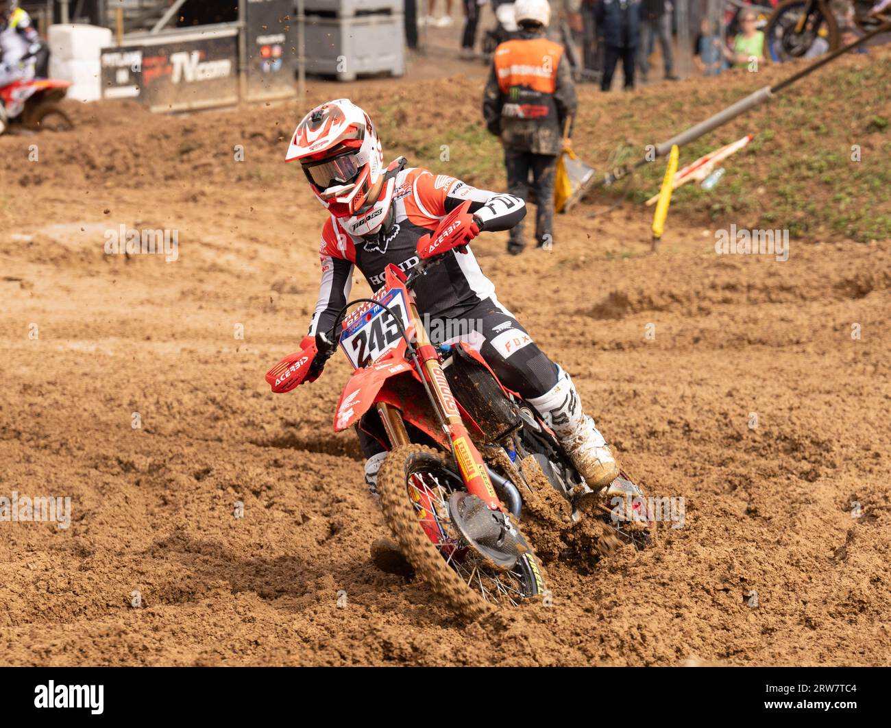 243 Gajser Tim Honda SLO AMZS Team HRC during the MXGP Race of, Italy ...