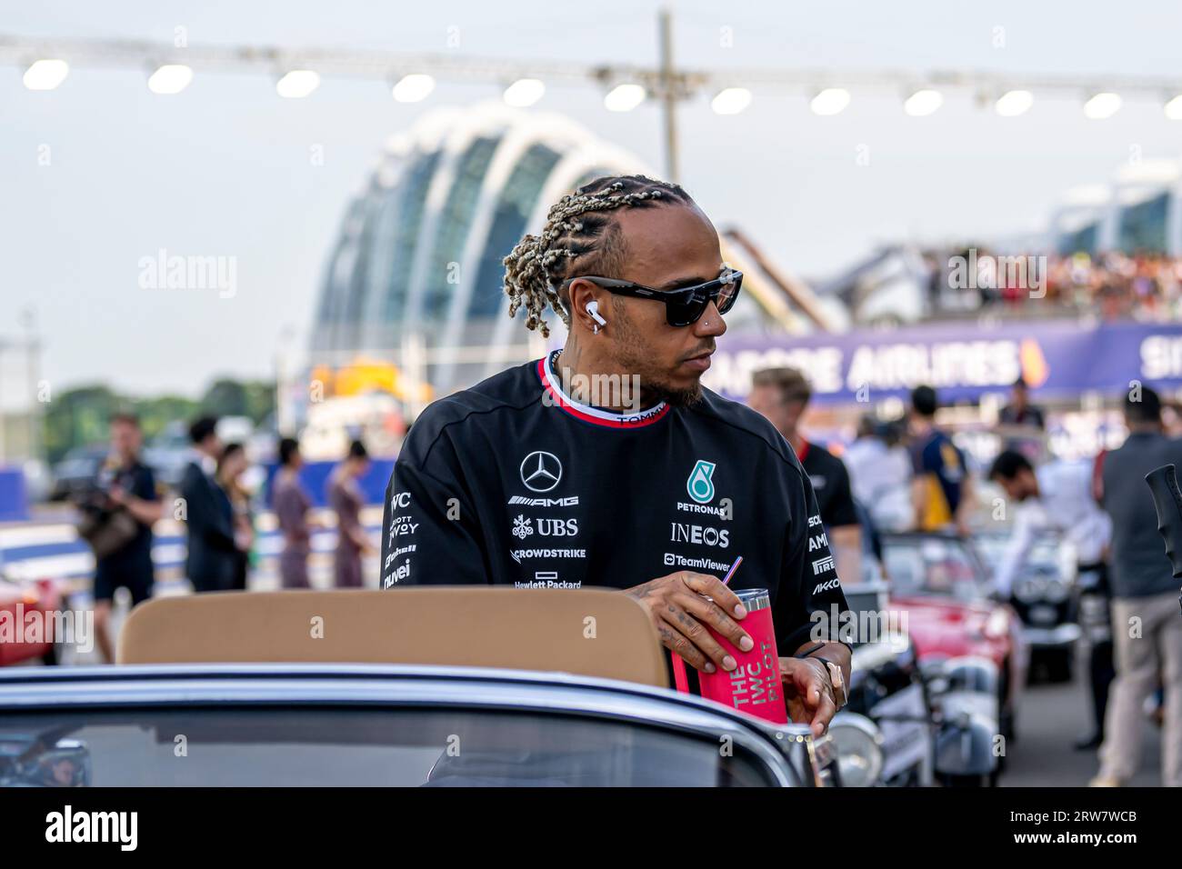 Marina Bay, Singapore, September 17, Lewis Hamilton, from the United ...