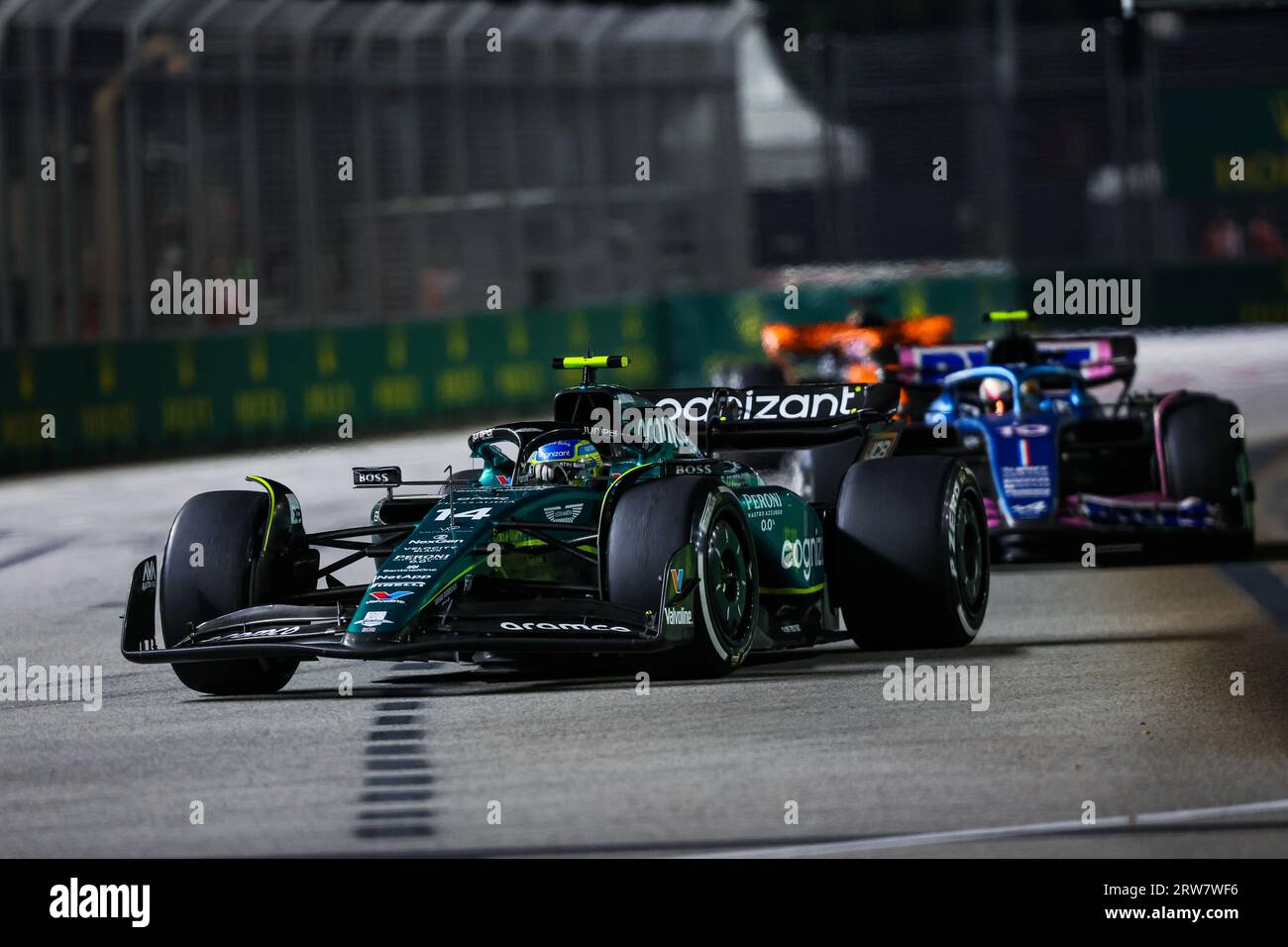 14 ALONSO Fernando (spa), Aston Martin F1 Team AMR23, 10 GASLY Pierre ...