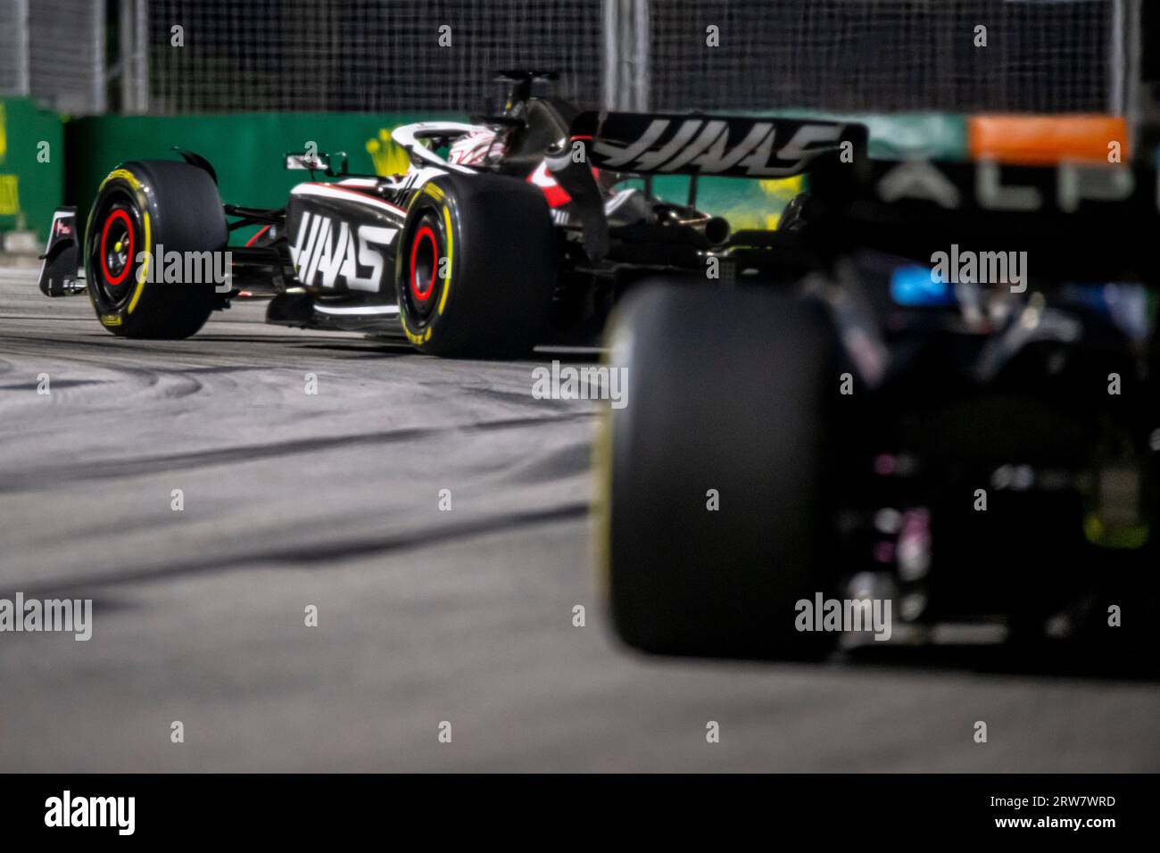 Marina Bay, Singapore, September 17, Kevin Magnussen, from Denmark ...