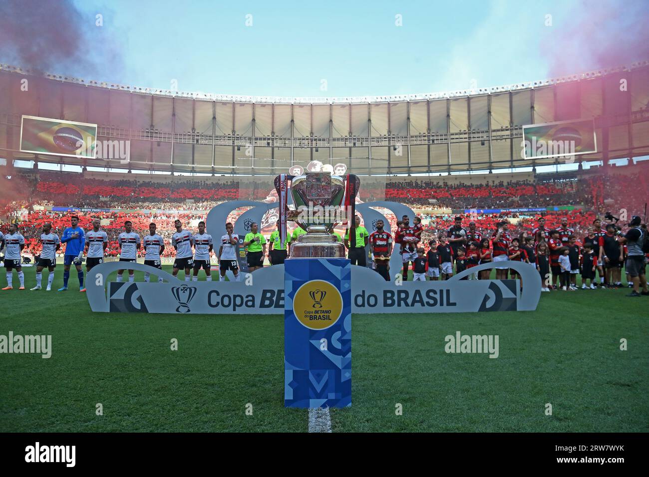 Rio De Janeiro, Brazil. 17th Sep, 2023. Maracana Stadium 2023 Copa do ...