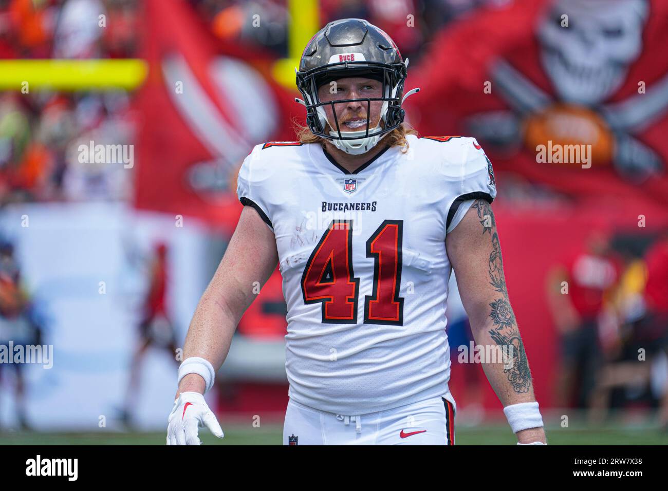 Tampa Bay, Florida, USA, September 17, 2023, Tampa Bay Buccaneers Tight ...