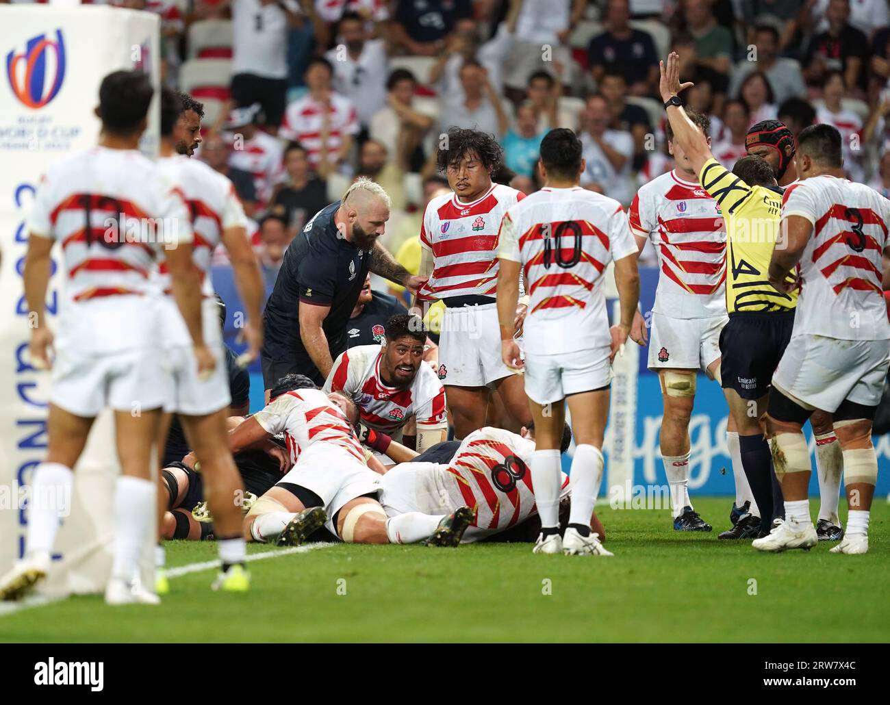 Pa2023 rugby union try hi-res stock photography and images - Alamy