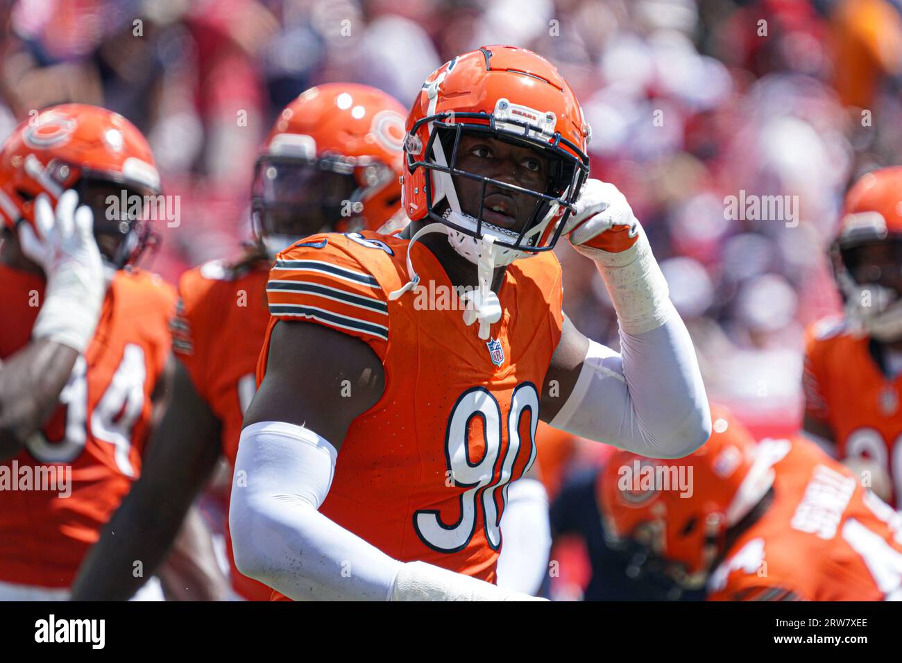 Tampa Bay, Florida, USA, September 17, 2023, Chicago Bears player ...