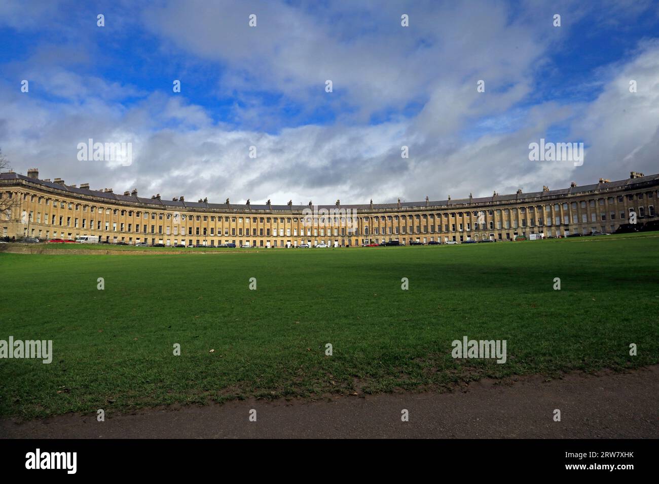 The Royal Crescent, City of Bath, England. September 2023 Stock Photo ...