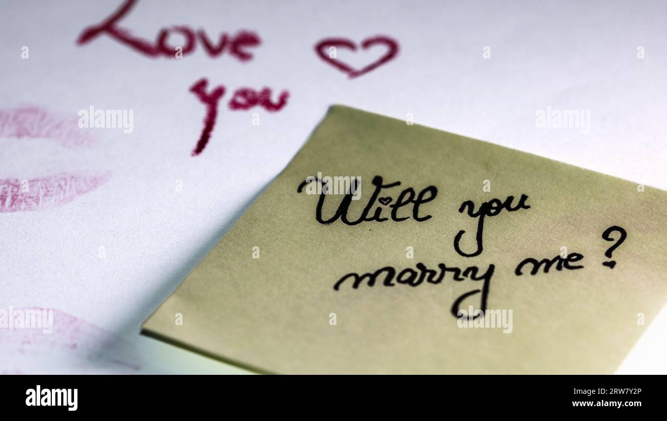 Valentine`s day concept. Lipstick kiss. Writing and drawing with ...