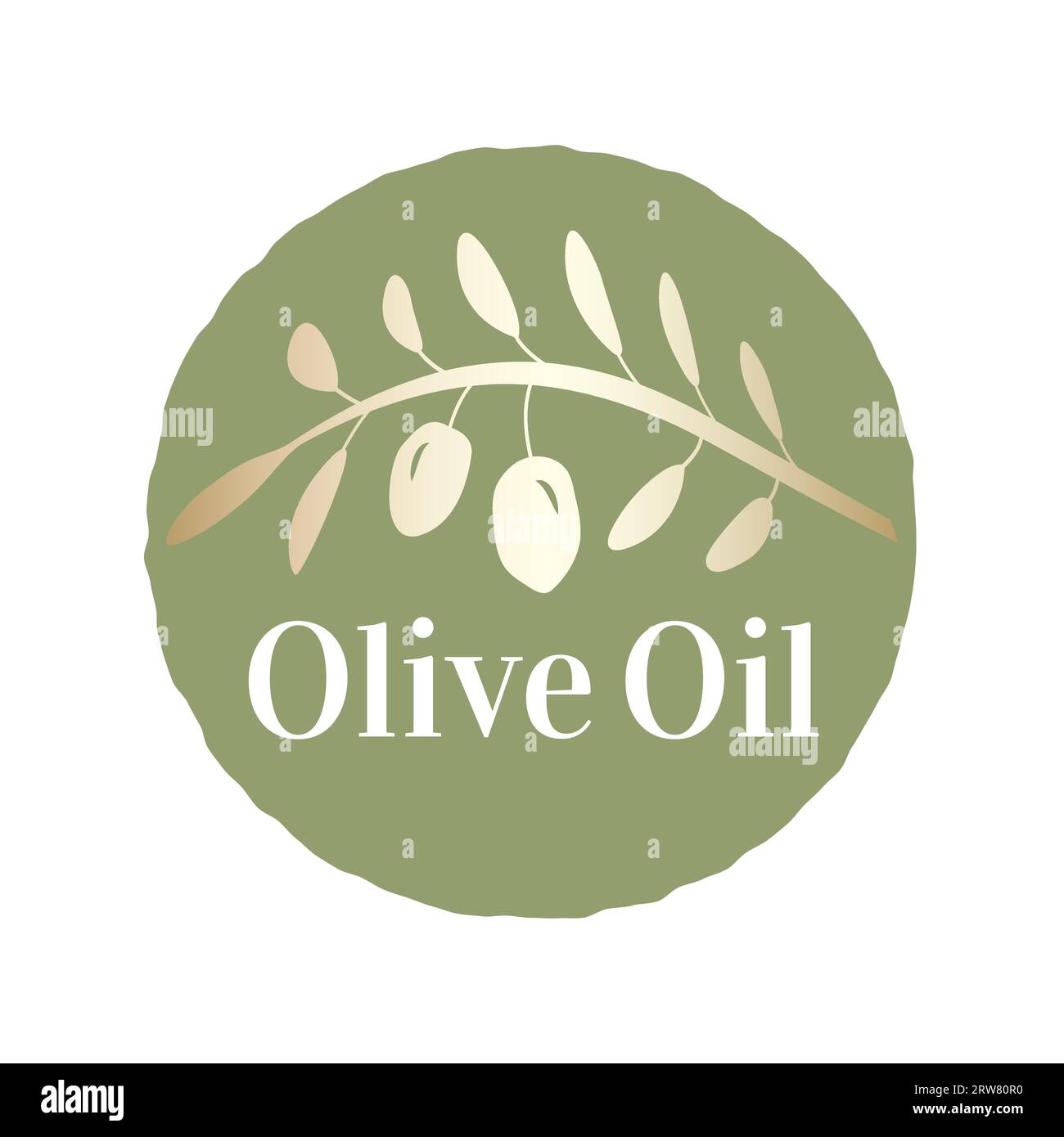 Virgin spanish olive oil Stock Vector Images - Alamy