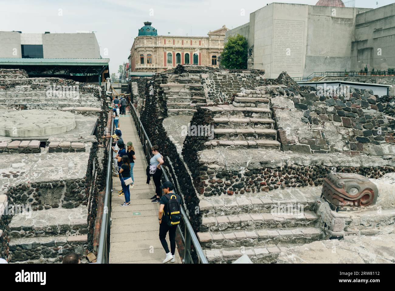 Templo mayor main temple tenochtitlan hi-res stock photography and ...