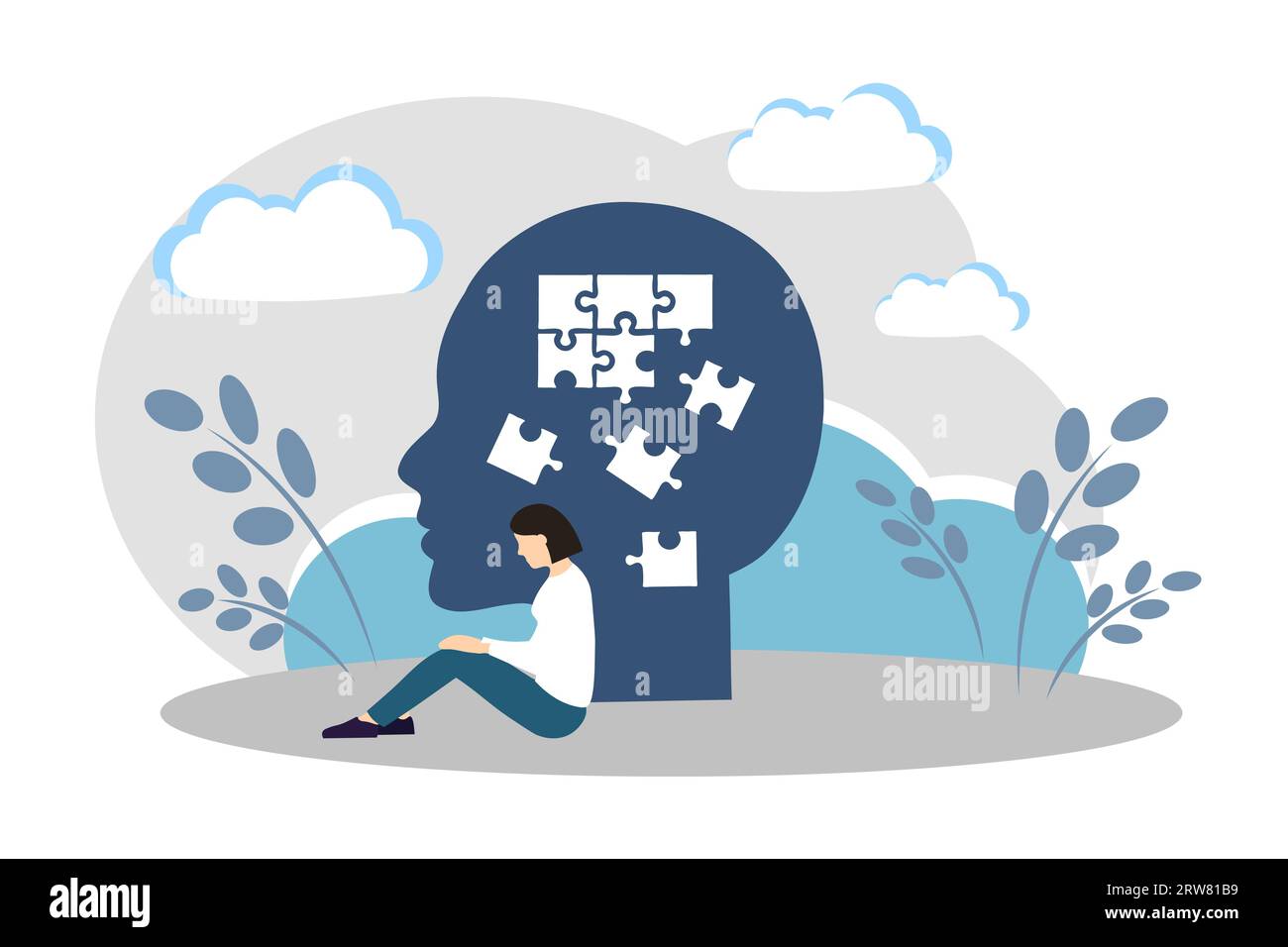 Health puzzles Stock Vector Images - Alamy