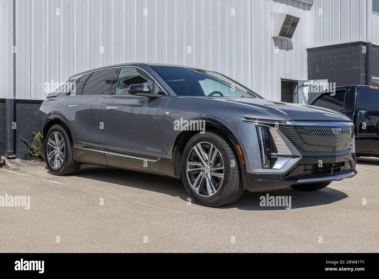 Lafayette - September 15, 2023: Cadillac LYRIQ EV Electric Vehicle ...