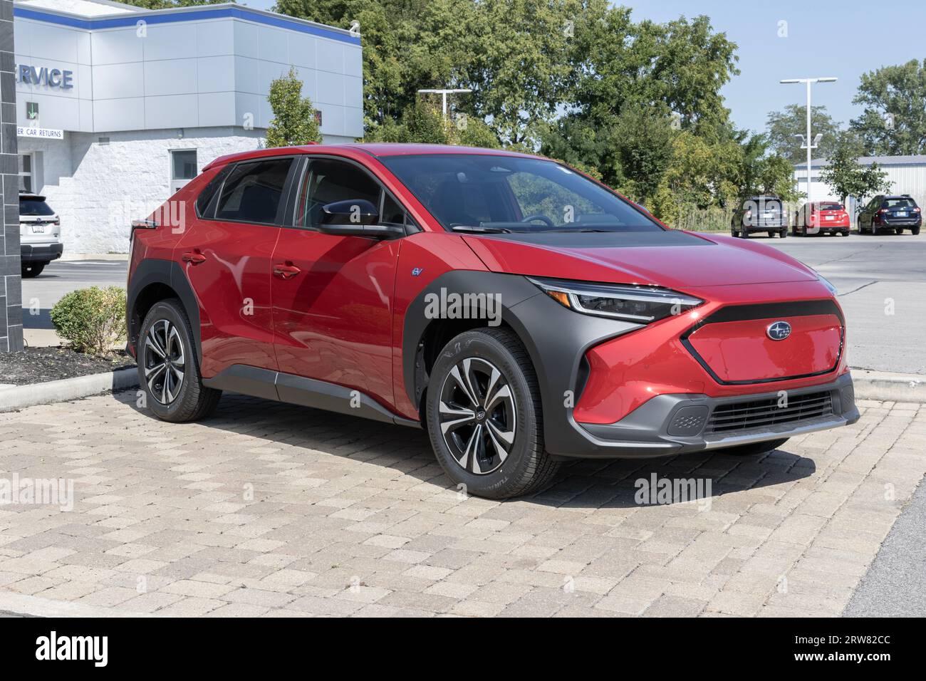 Lafayette - September 15, 2023: Subaru Solterra Electric Vehicle ...