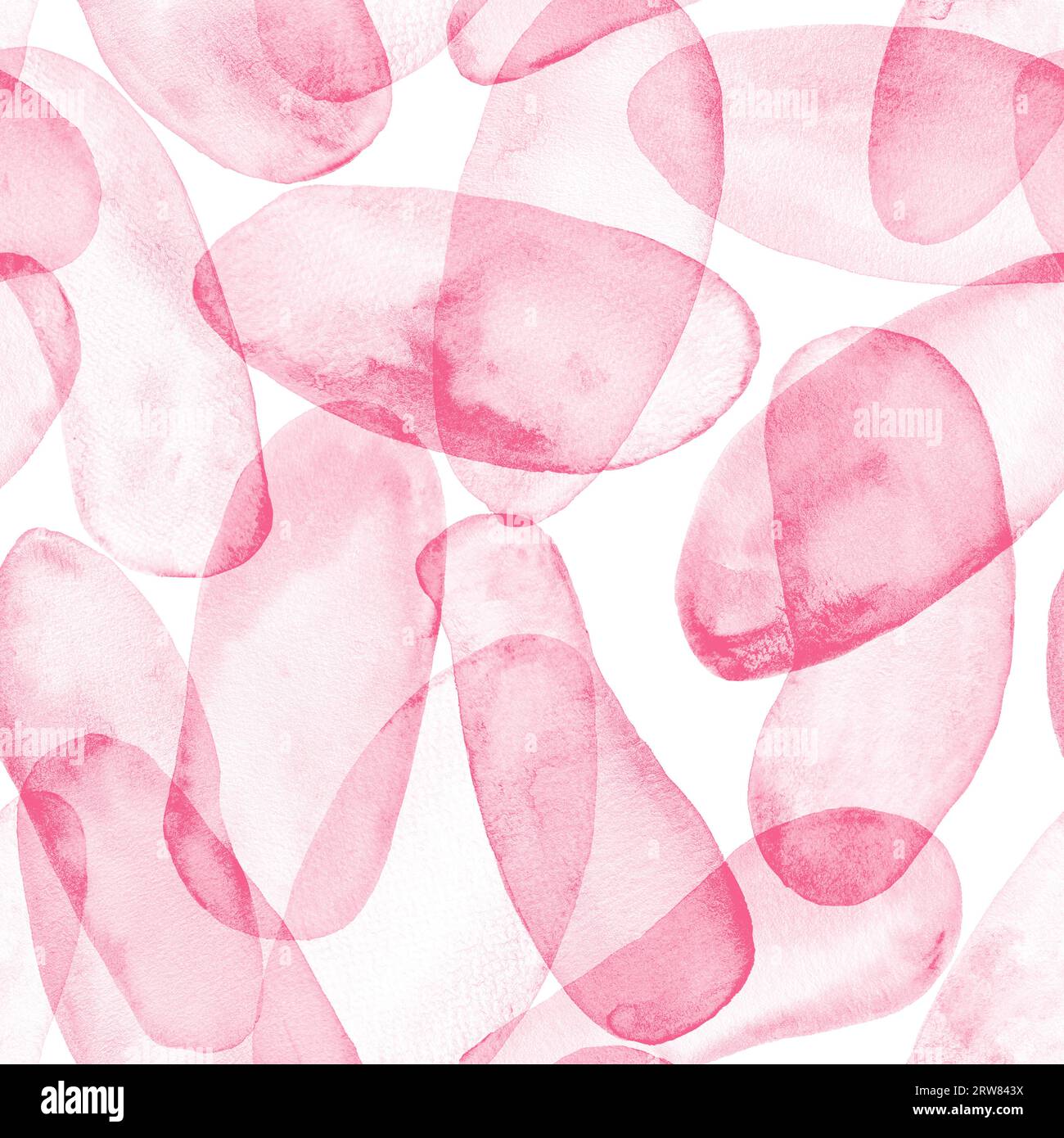 Abstract watercolor ellipses stain forms color background. Hand drawn ...