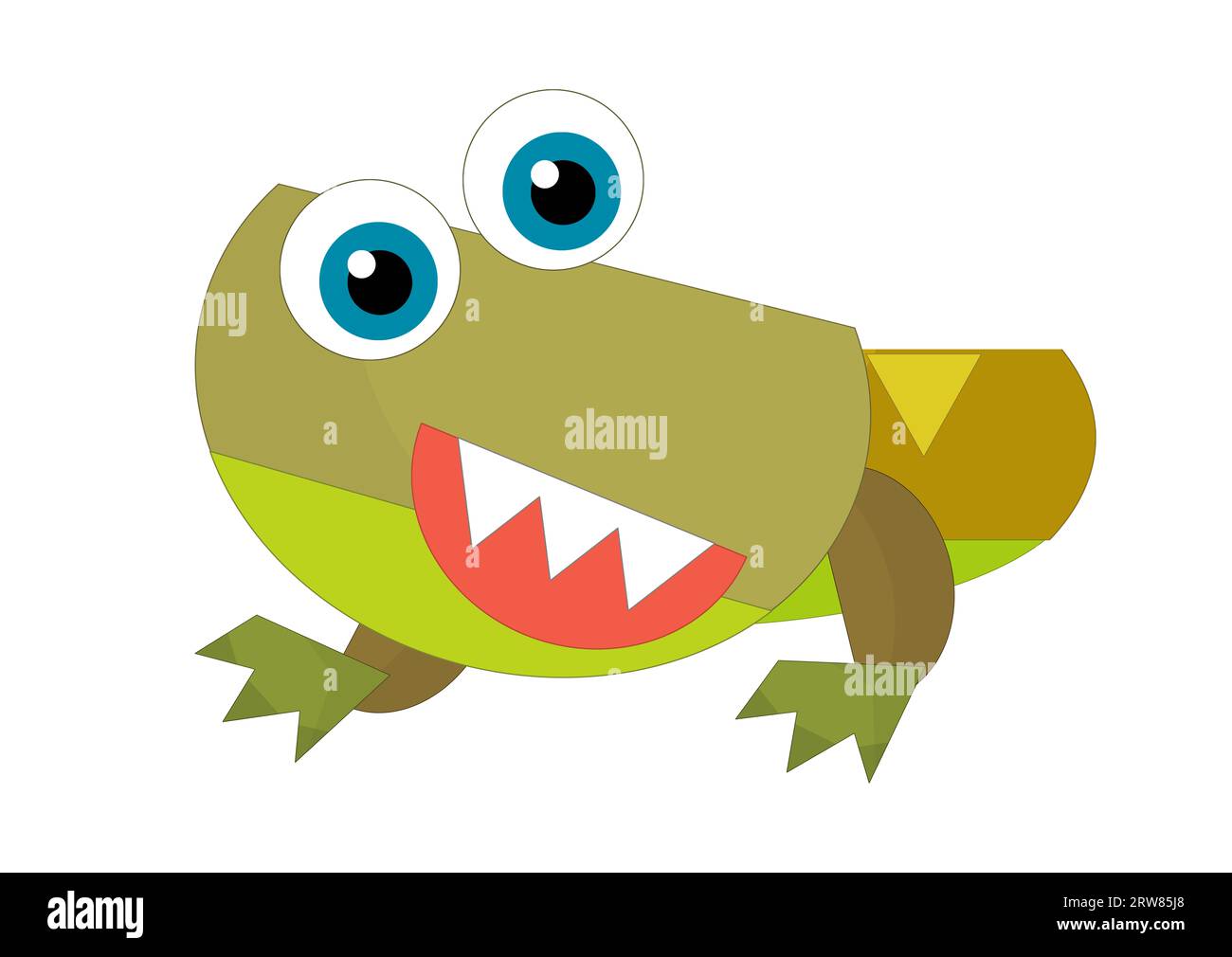 cartoon happy and funny colorful prehistoric dinosaur dino smiling ...