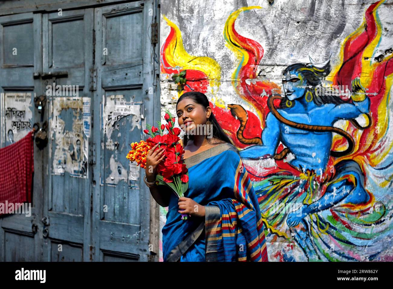 Kolkata, West Bengal, India. 16th Sep, 2023. Fashion Model Rima ...