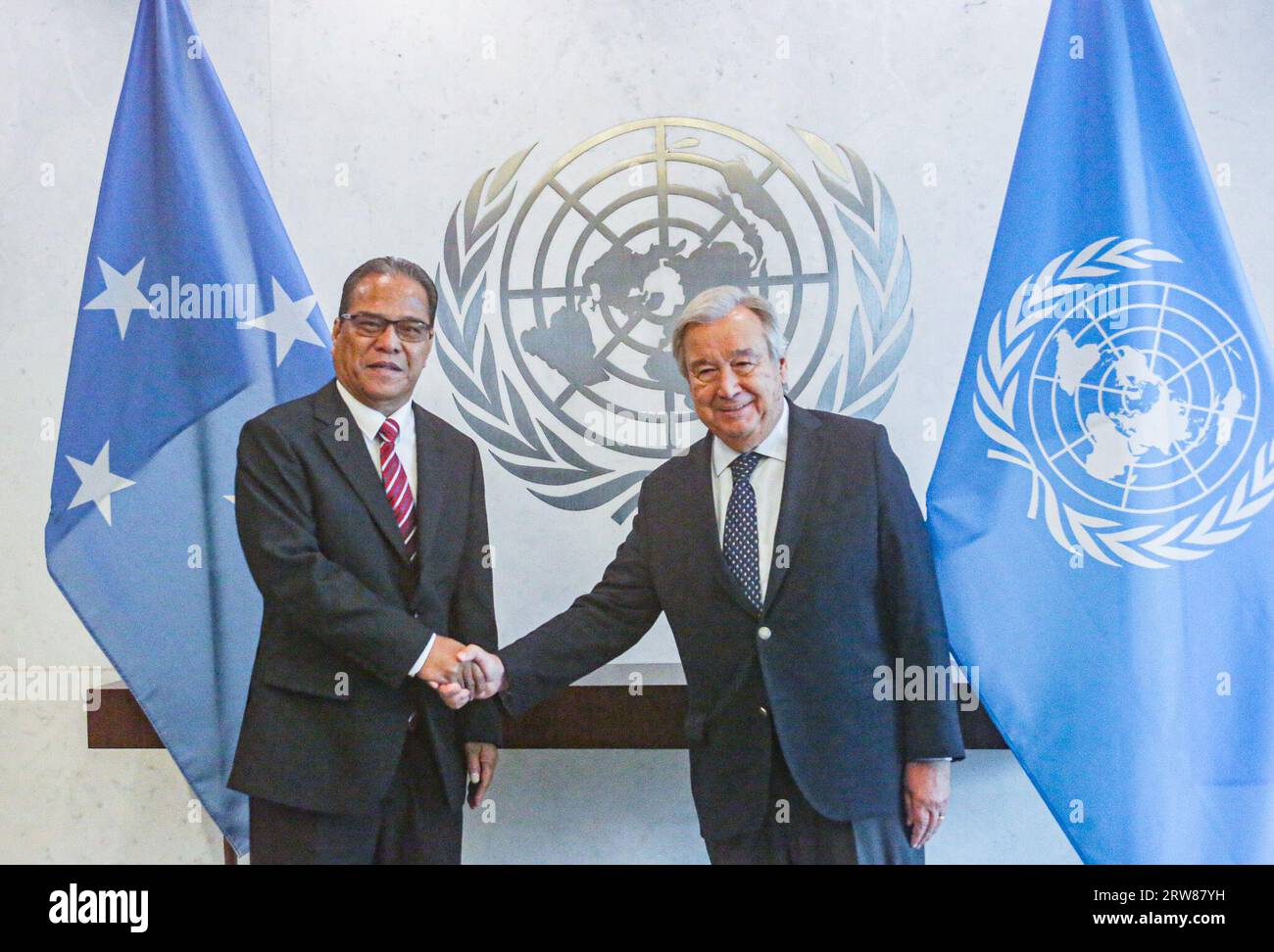 President of federated states of micronesia hi-res stock photography ...