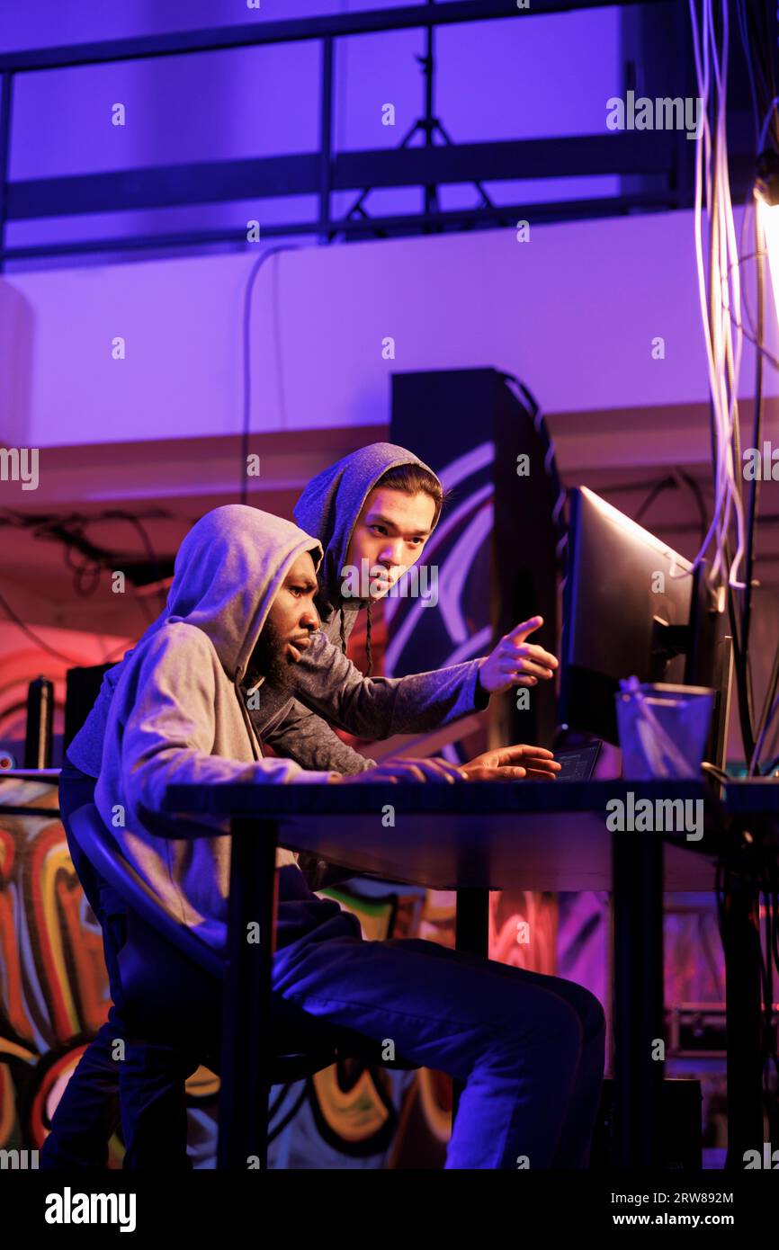 Database password cracking computer hi-res stock photography and images ...