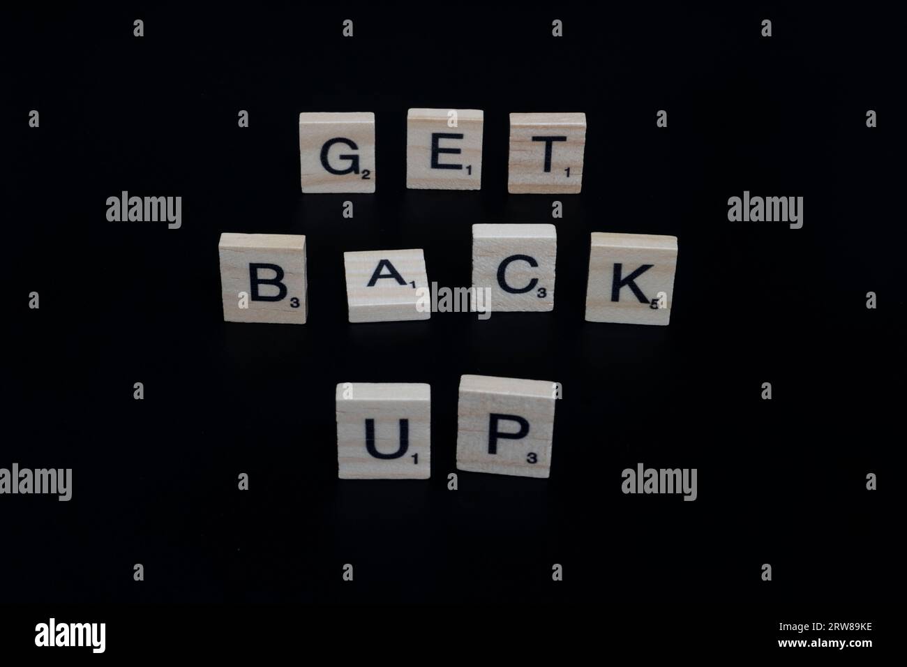 Lake Elsinore, CA, USA - September 17, 2023: Scrabble tiles isolated on ...