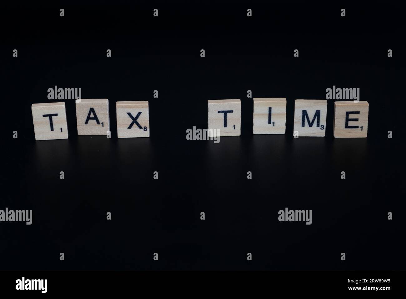 Lake Elsinore, CA, USA - September 17, 2023: Scrabble tiles isolated on ...