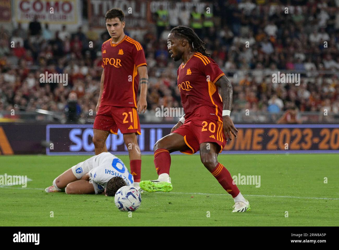 Rome, Italy. 17th Sep, 2023. Renato Sanches (AS Roma); during the Italian Football Championship ...