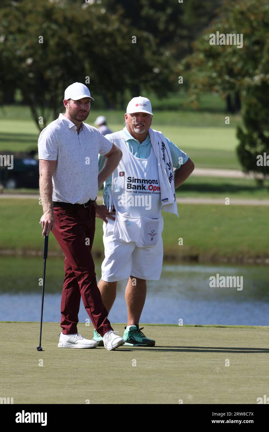 COLLEGE GROVE, TN - SEPTEMBER 17: Grayson Murray and his caddie Kip ...