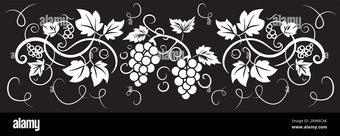 Grape Vine Silhouette