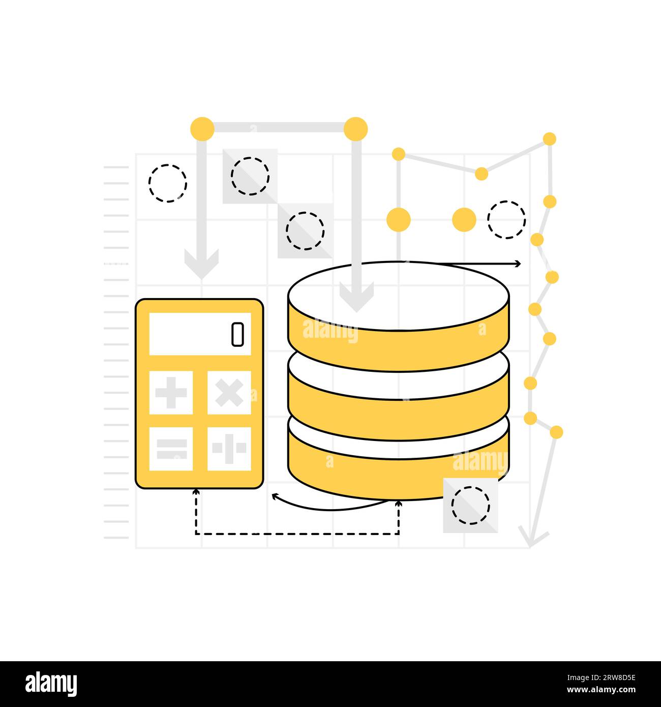 Data center optimization Cut Out Stock Images & Pictures - Alamy
